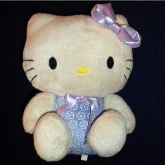 Hello Kitty | Toys | Hello Kitty Purple Plush Cat Anime Stuffed Animal ...